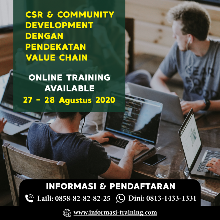 CSR DAN COMDEV DENGAN PENDEKATAN VALUE CHAIN – Available Online CSR DAN COMDEV DENGAN PENDEKATAN VALUE CHAIN – Available Online